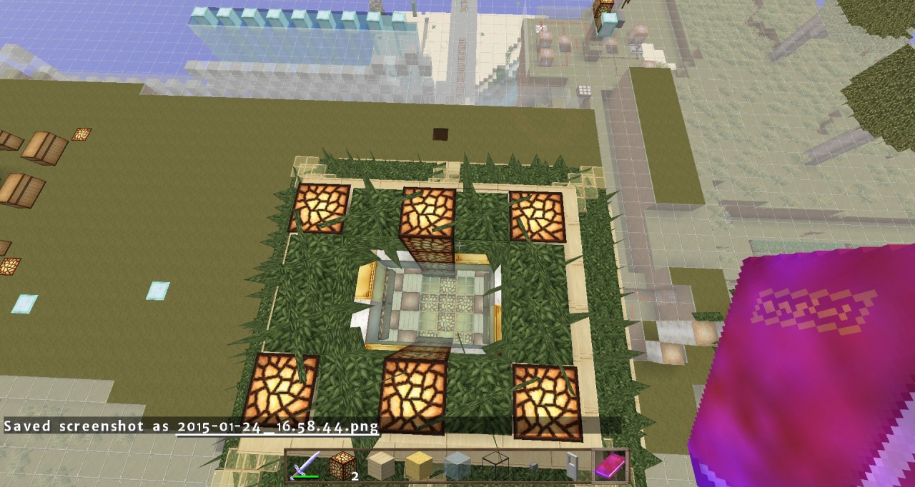 Teleport Room with JSON Book Command Block Minecraft Map