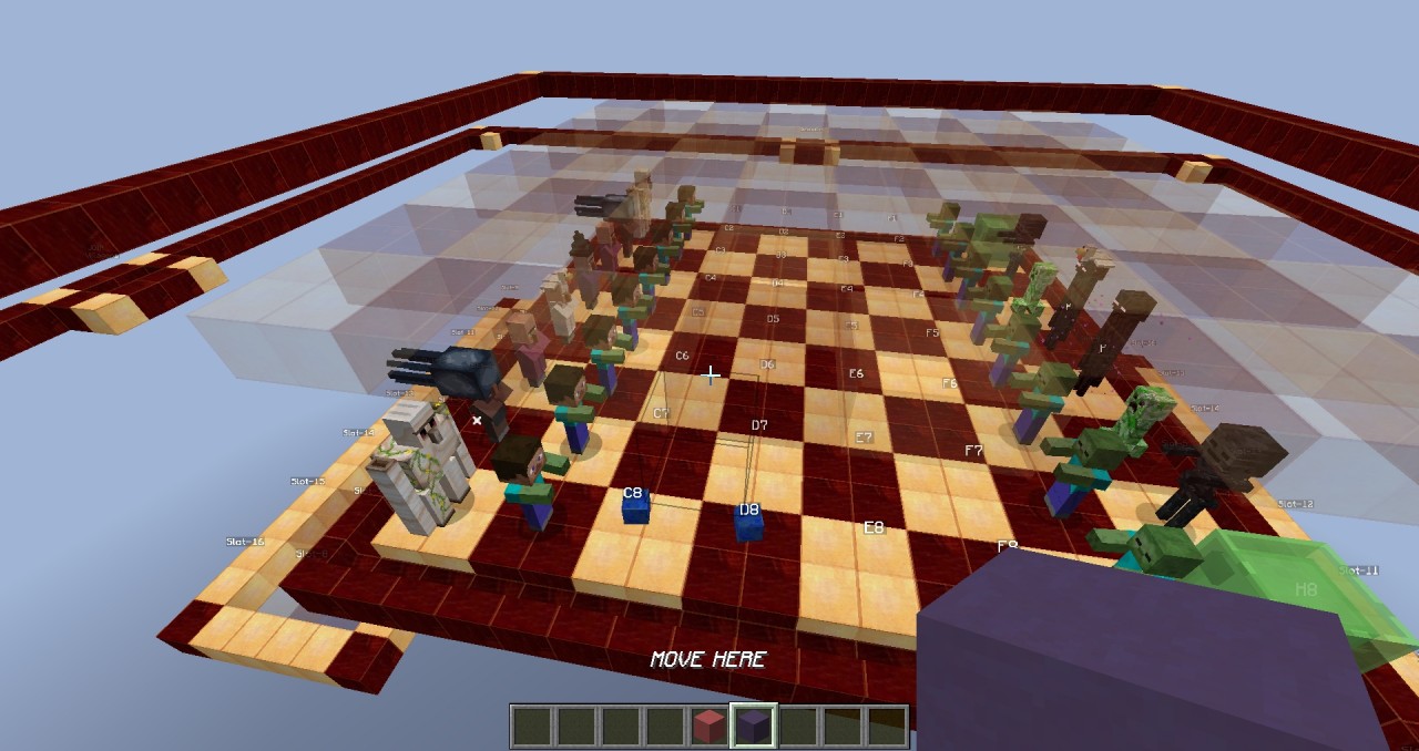 Chess in Minecraft Minecraft Map