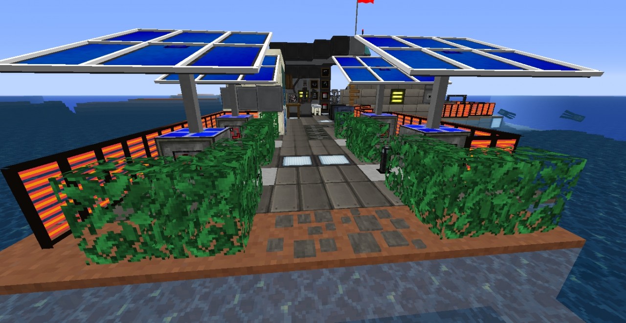 Mini Galacticraft Rocket Base Minecraft Map