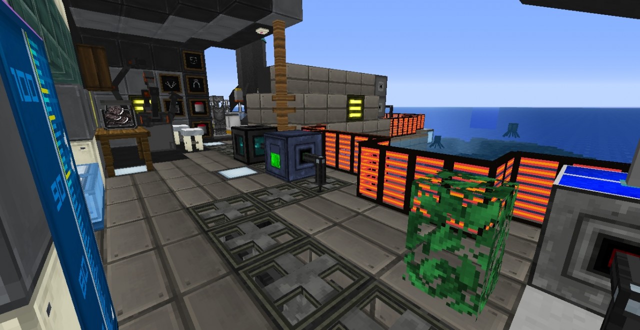 Mini Galacticraft Rocket Base Minecraft Map