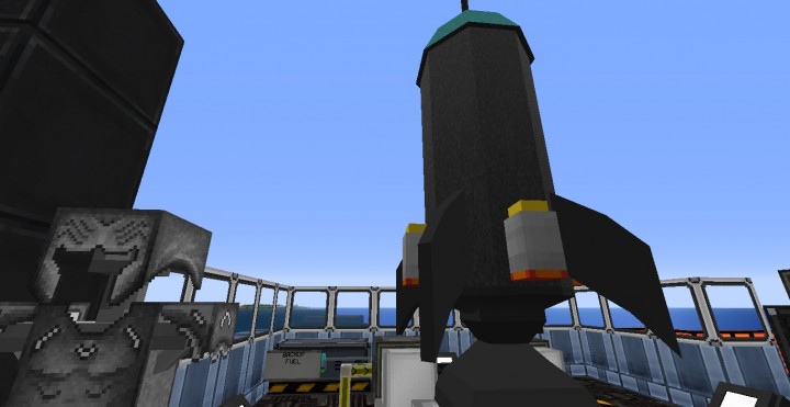 Mini Galacticraft Rocket Base Minecraft Project