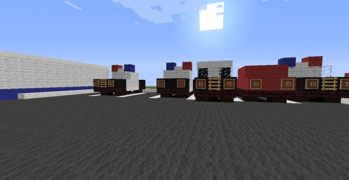 Smal Police Station for Small Town Minecraft Map