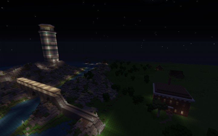 Small Lighthouse Island Minecraft Map