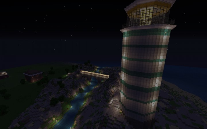 Small Lighthouse Island Minecraft Map