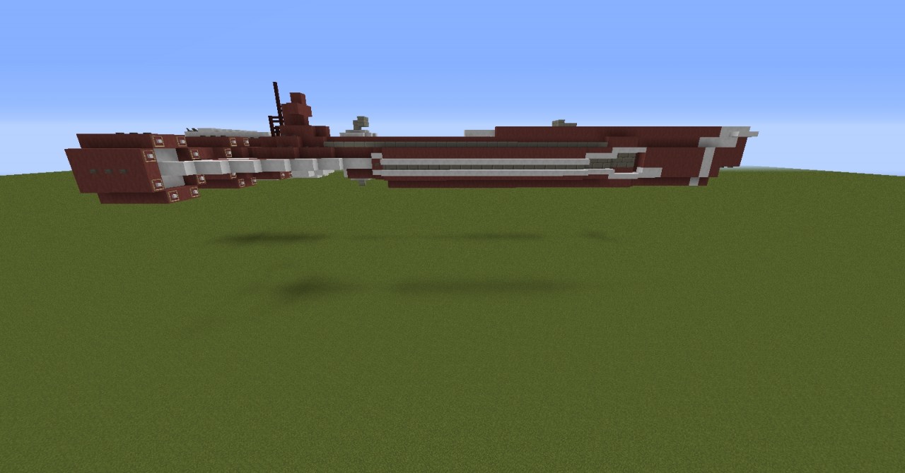 1:2 scale Tantive iv and Republic cruiser Minecraft Map