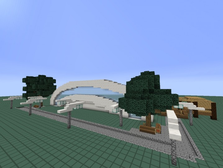 Modern Structure Minecraft Map