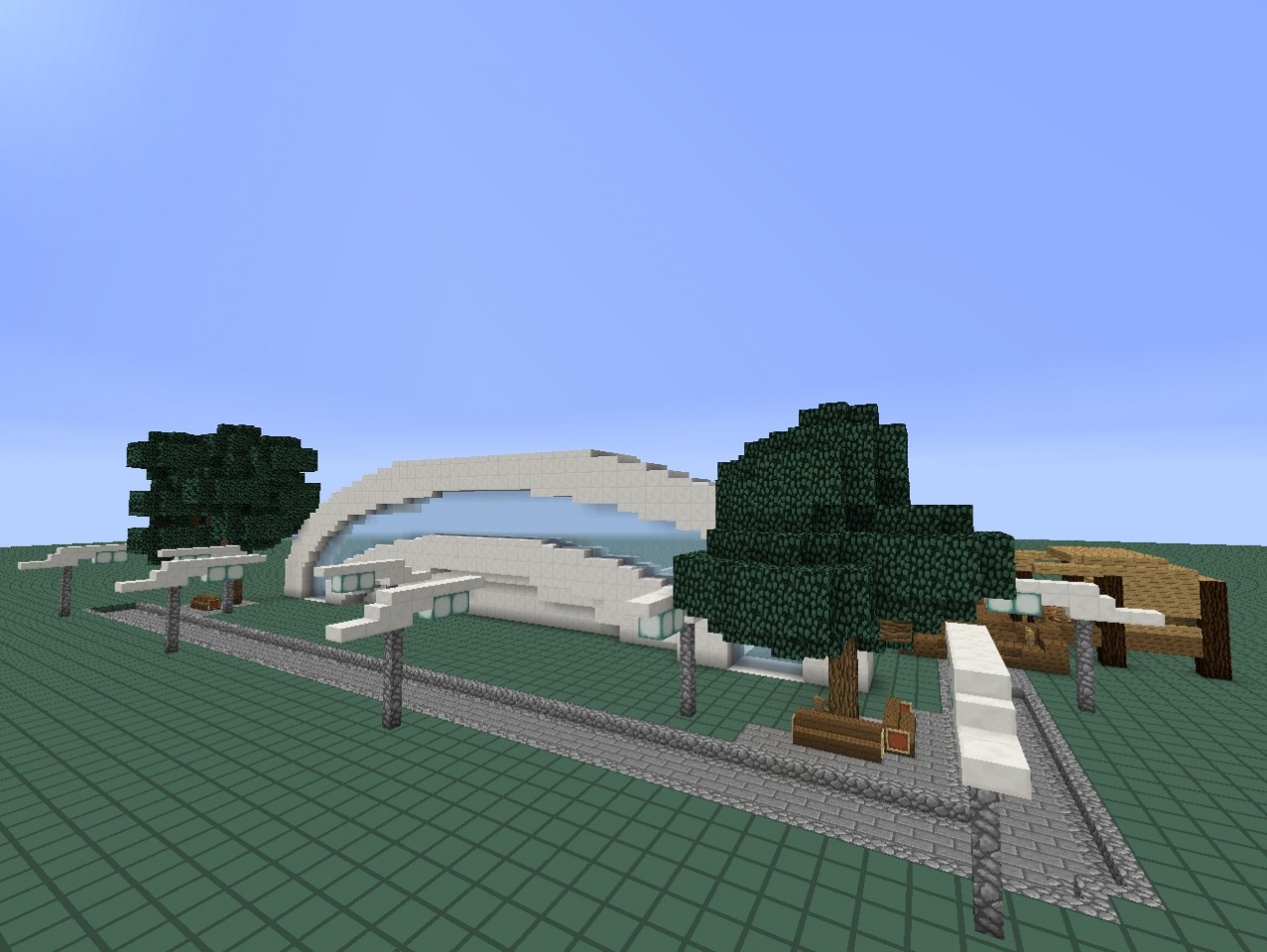 Modern Structure Minecraft Map