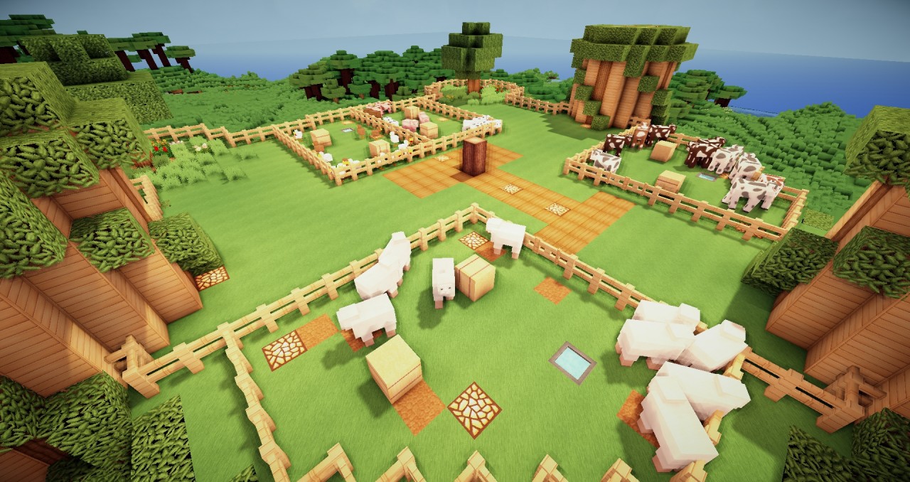 Cozy Nature Base Download Minecraft Map