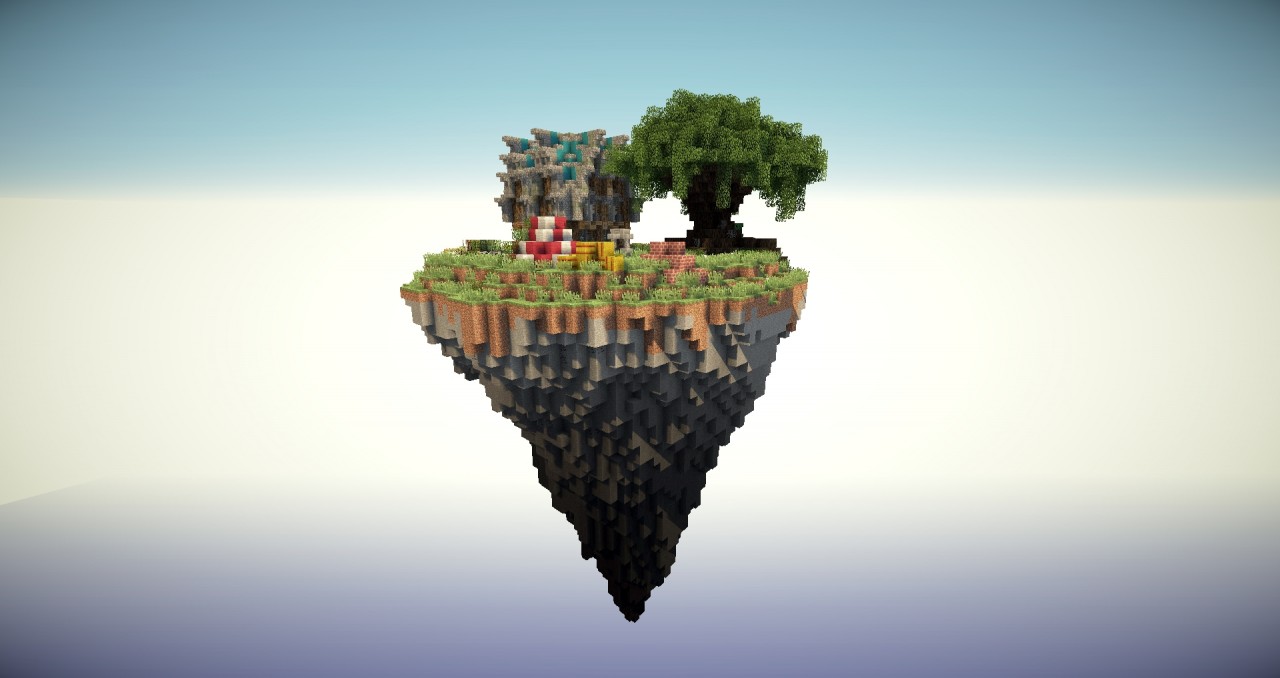 Flying Island! Minecraft Map