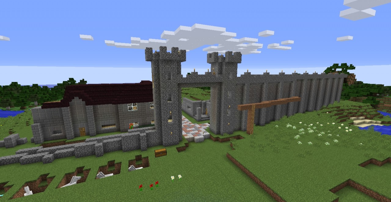 The city of Furor Minecraft Map