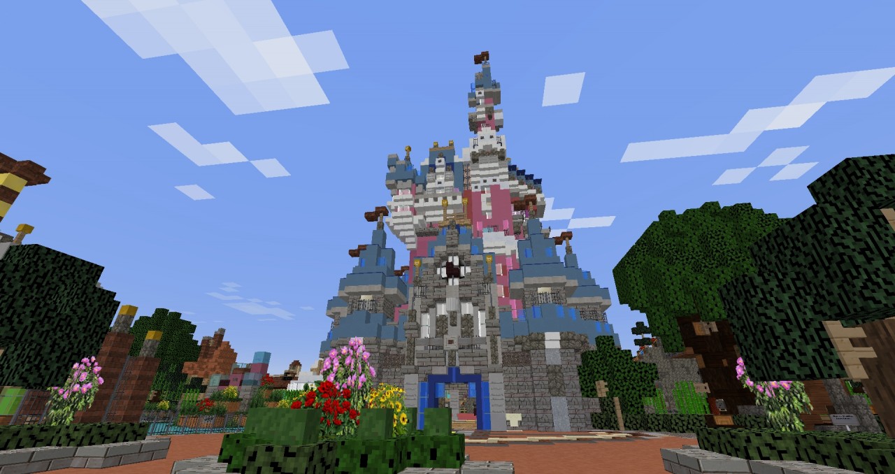 Disney Wonders - Theme Park Minecraft Map