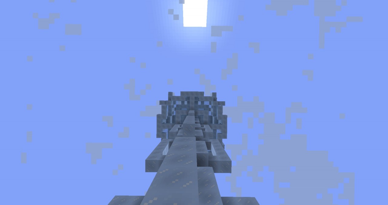 Icy spike house Minecraft Map