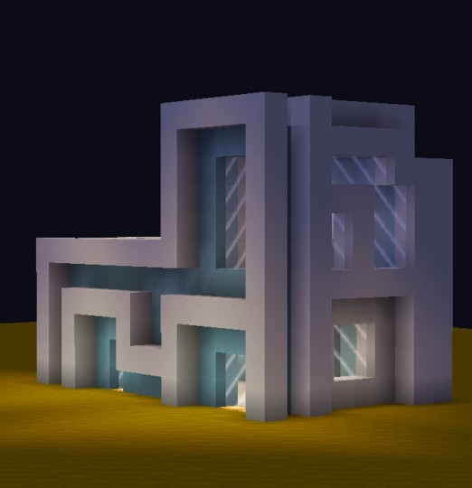 modern house #1 light Minecraft Map