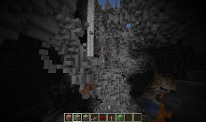 The Crack Minecraft Map