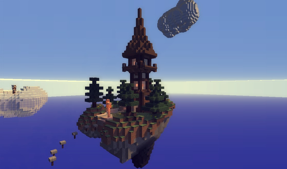 SkyBlock Village/Spawn Minecraft Map