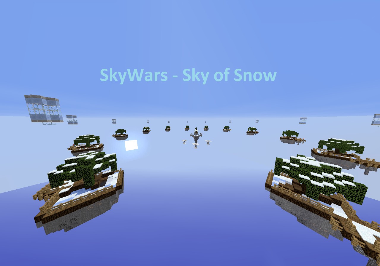 Skywars - Sky of Snow Minecraft Map