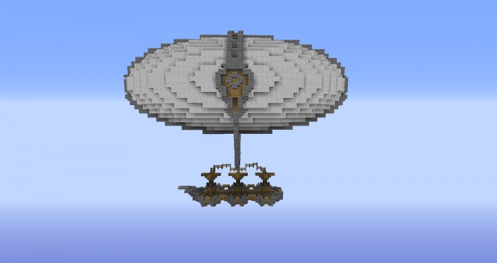 Medium sized Blimp Minecraft Map