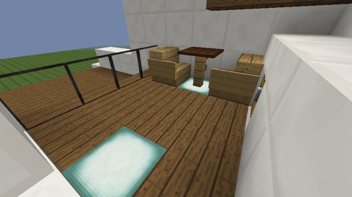 My First Modern House Minecraft Map