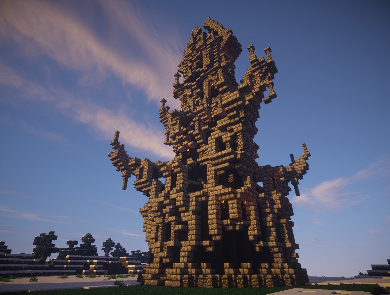 Tower Of Evil - Башня тёмных сил Minecraft Map