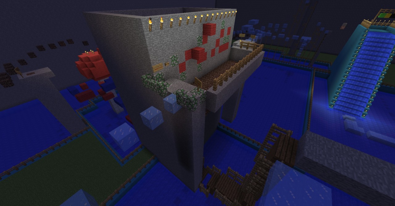 Wipeout Minecraft Map