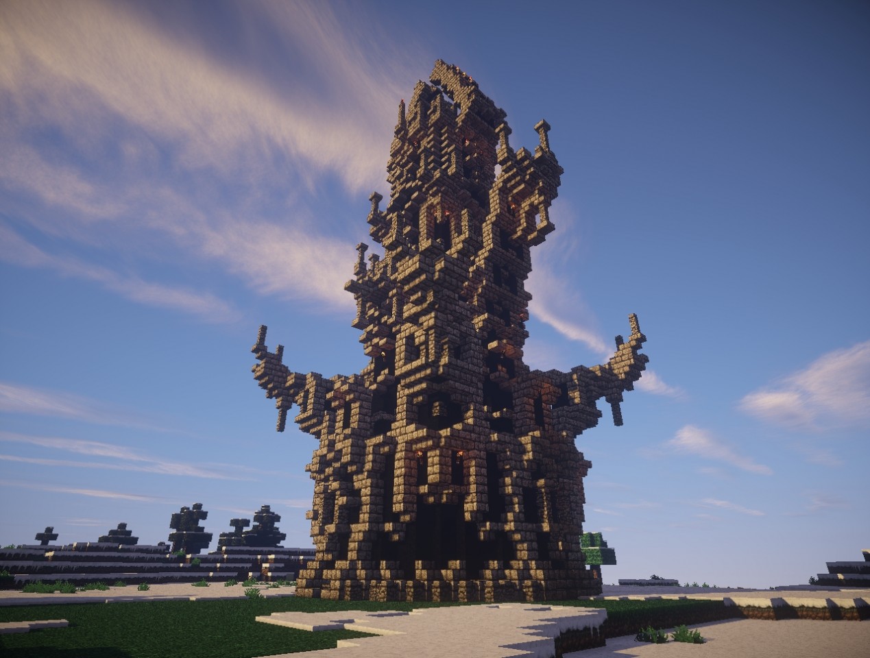 Tower Of Evil - Башня тёмных сил Minecraft Map