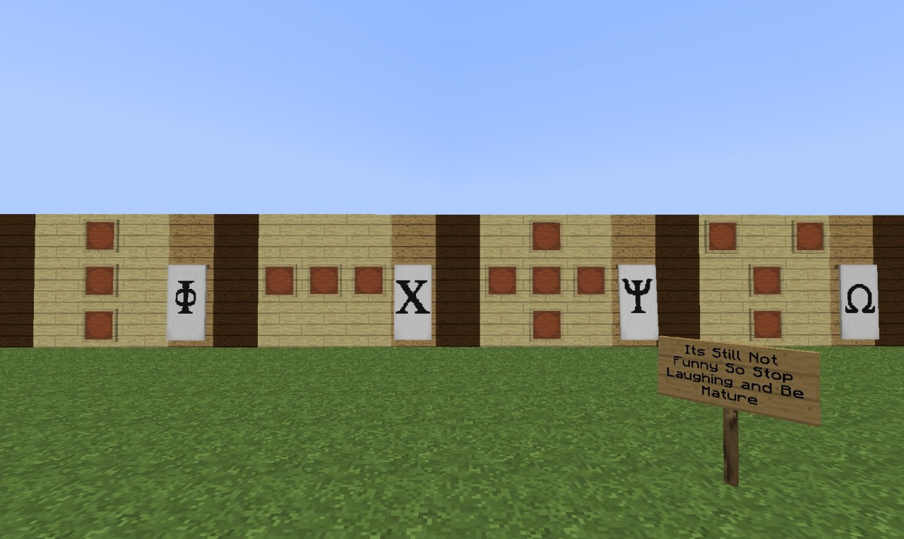 Alpha Phi Omega : Fraternity & Sorority Banners Minecraft Texture Pack