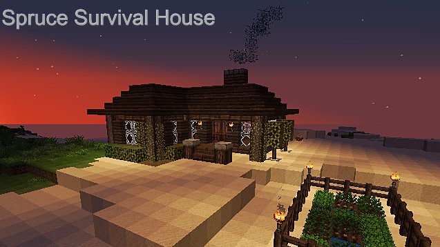 Spruce Wood Minecraft