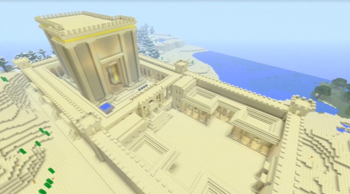 Herods Temple (Desert Holy Temple Minecraft Map
