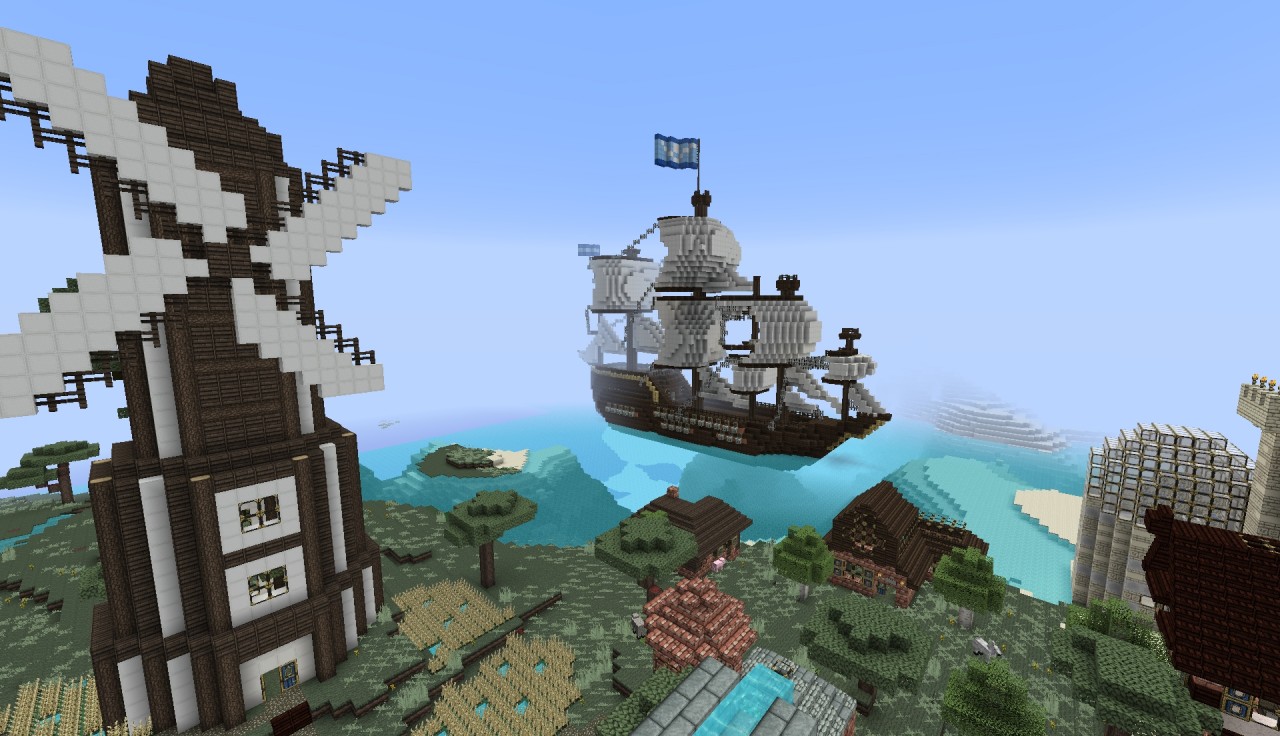 Building Portfolio Minecraft Map