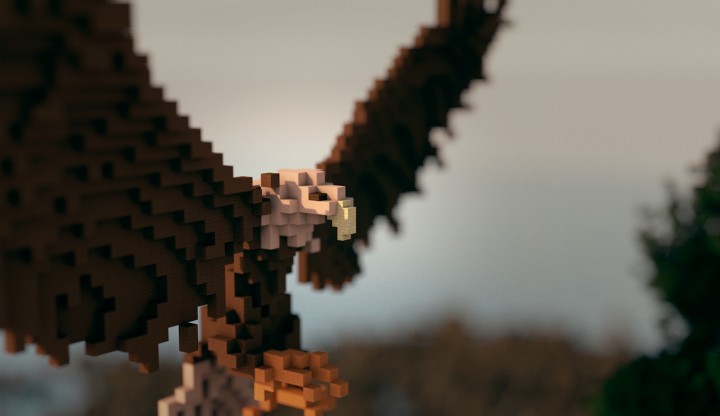 The Giant Eagle + Download + Timelapse Minecraft Map
