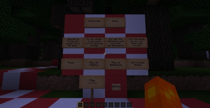 CandyLand Adventure Map Minecraft Map