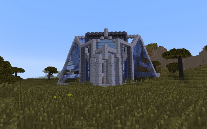 Uranus Mansion. Minecraft Map