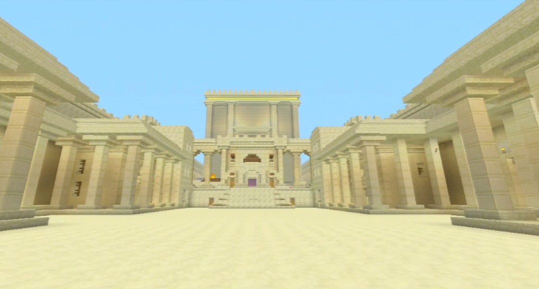 Herods Temple (Desert Holy Temple Minecraft Map