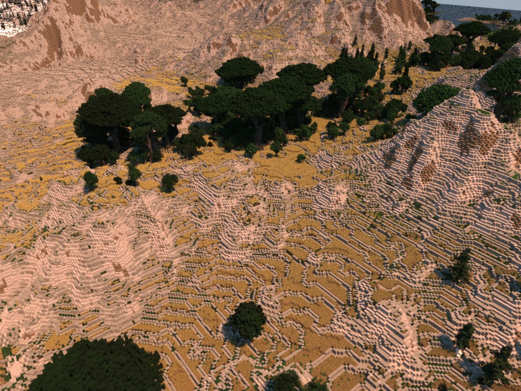 Flora 3200x3200 RP Map Minecraft Map