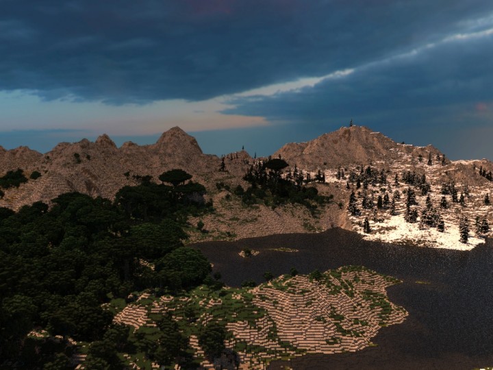 Flora 3200x3200 RP Map Minecraft Map