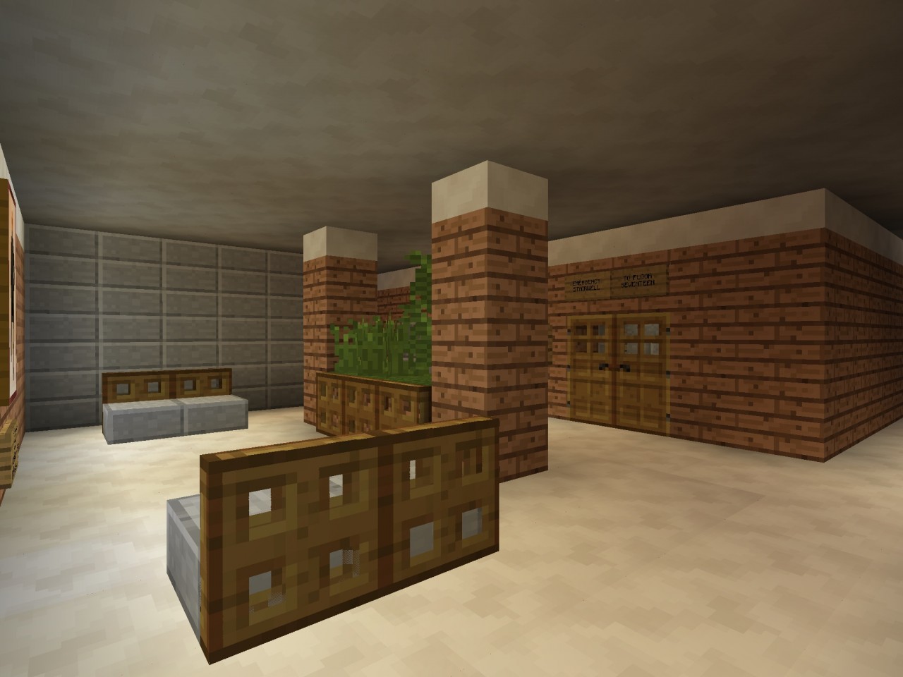 FIB Building & IAA Building Minecraft Map