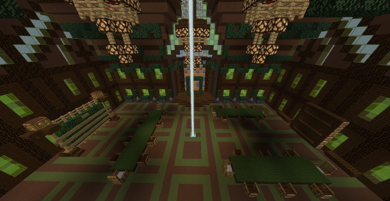 Port Archdell Project The Great Hall Minecraft Map