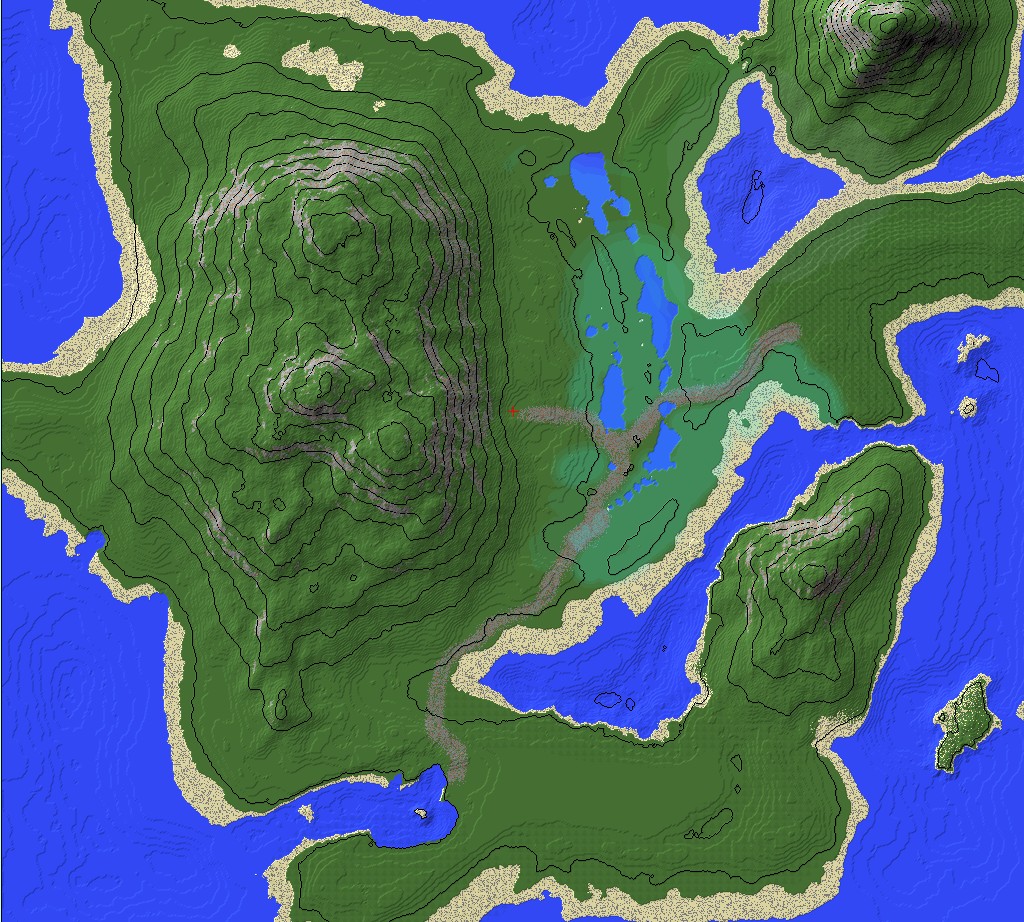 Natural Custom Map Minecraft Map