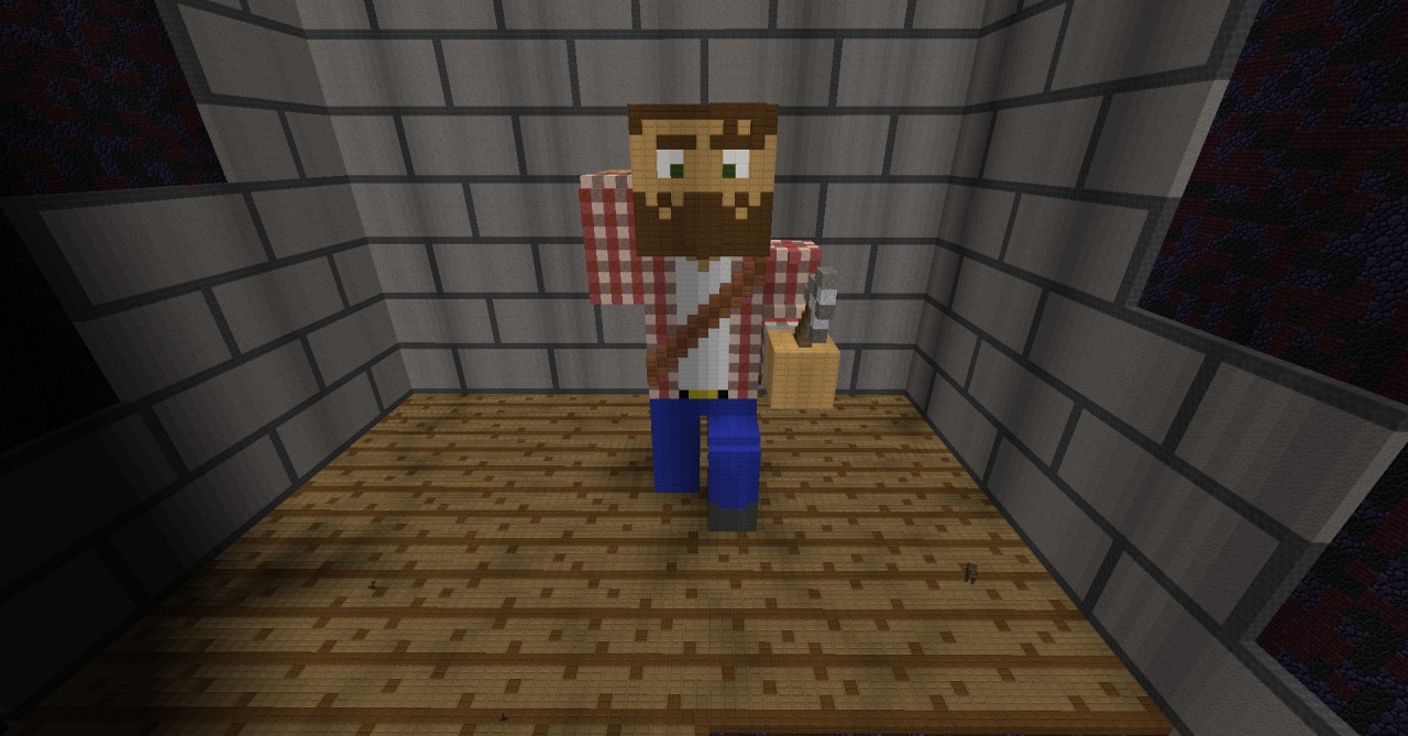 Large Statue Battle Minecraft Map