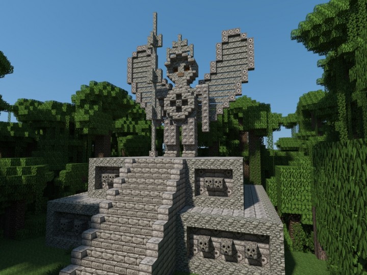 The last realm of Aztec civilization Minecraft Map