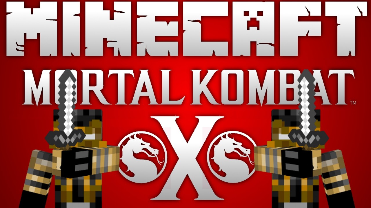 Minecraft - Mortal Kombat X WITH TEXTURE PACK! Minecraft Map