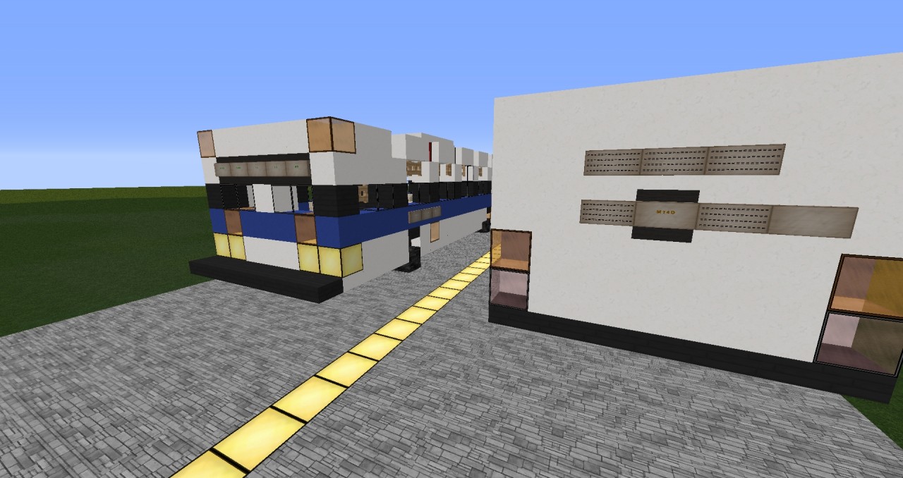 MTA 1999-2000-2001 New Flyer D60HF Minecraft Map