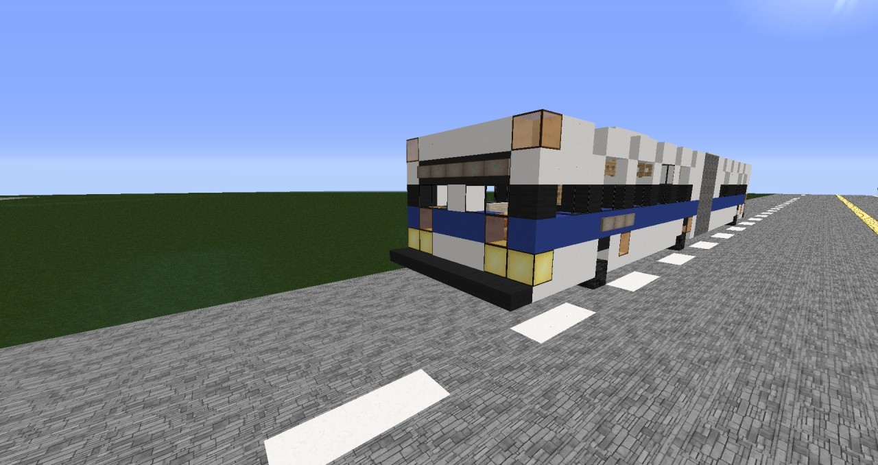 MTA 1999-2000-2001 New Flyer D60HF Minecraft Map