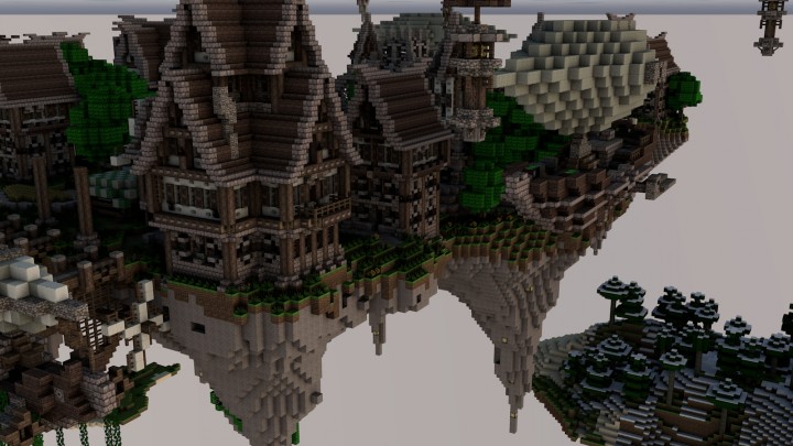 Steampunk Server Spawn Minecraft Map