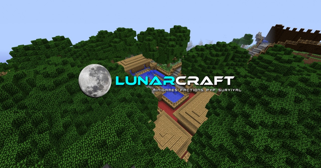 LunarCraft | Minigames, Factions, PvP, Survival Minecraft Server