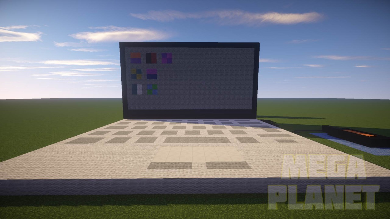 Laptop | Structure | MEGA Planet Minecraft Map
