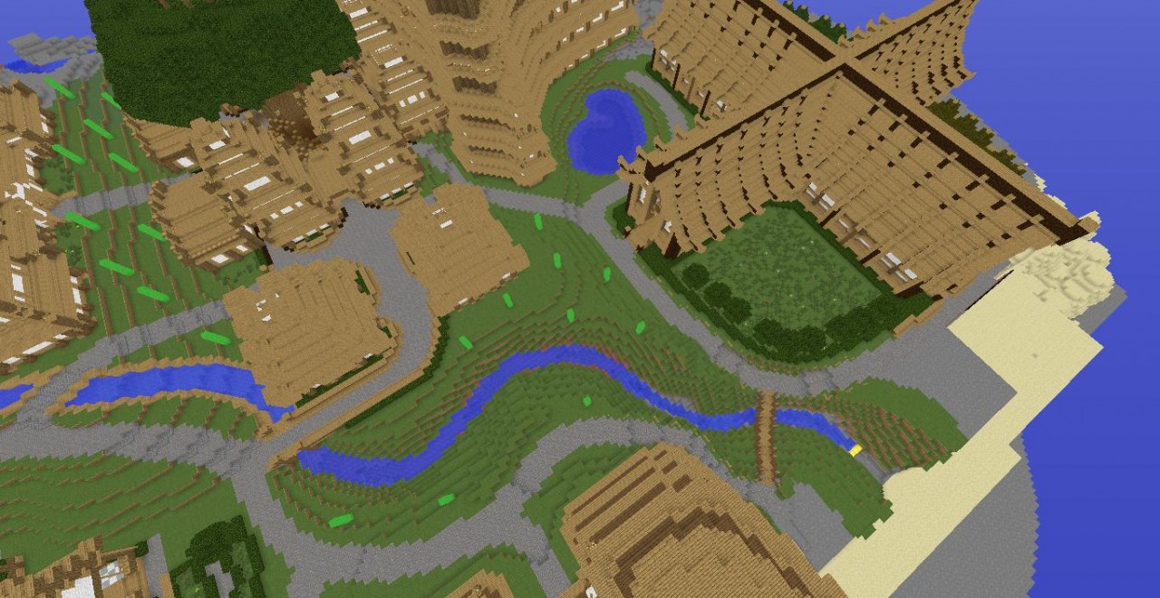 Survival Games: Ancient Japan Revamped Minecraft Map