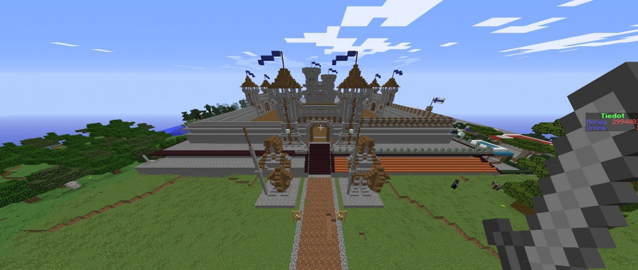 Faction spawn build by hand no creative Minecraft Map