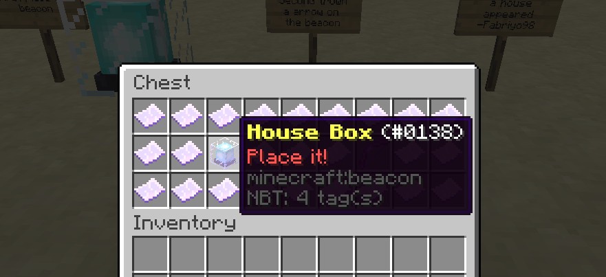 MC House Box (No mods) Vanilla 1.8 - easy redstone Minecraft Map