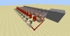 Projectile trails in vanilla Minecraft Map